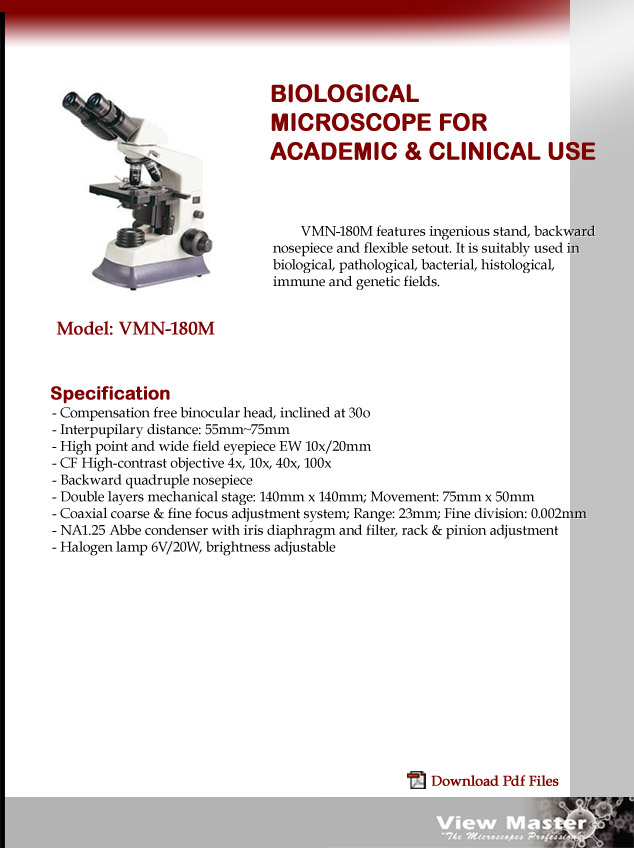 Biological Microscope-VMN-180M